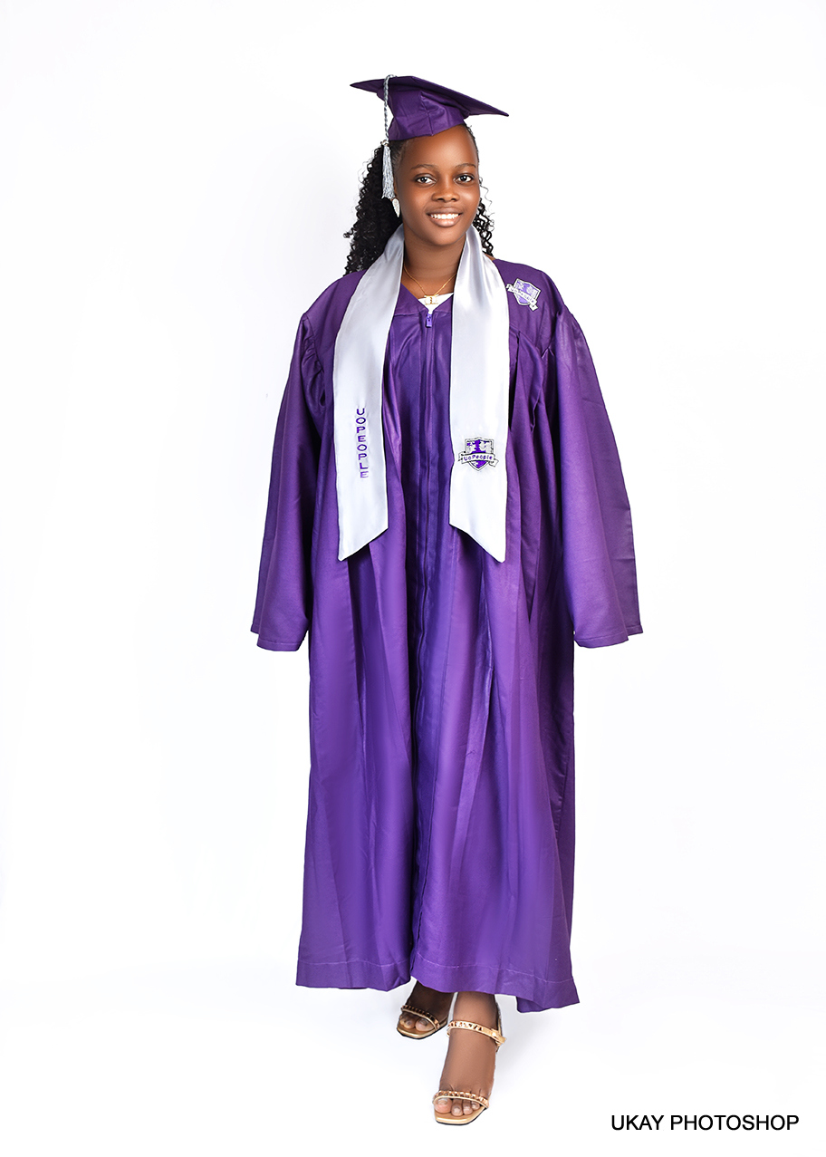 UoPeople Graduation Sash – Liberty Outfit
